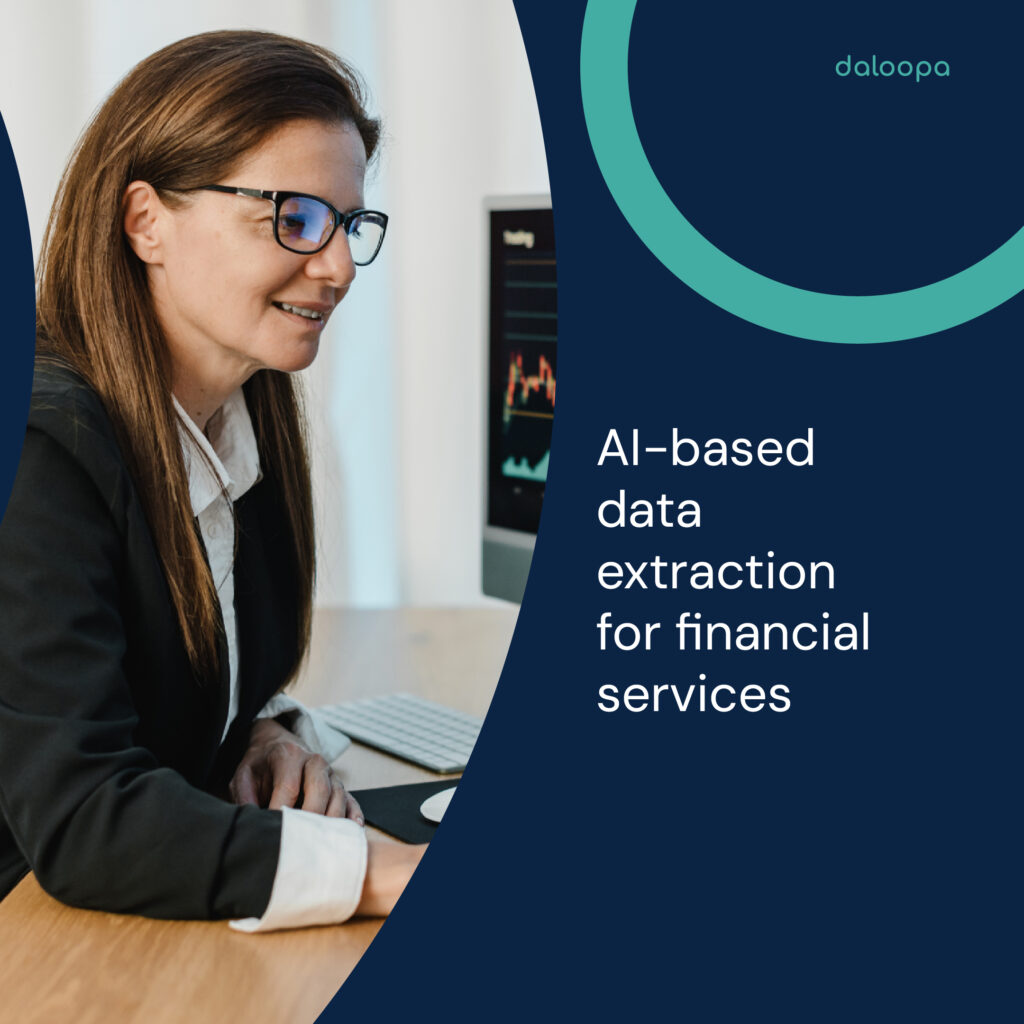 AI-Based Data Extraction for Financial Services